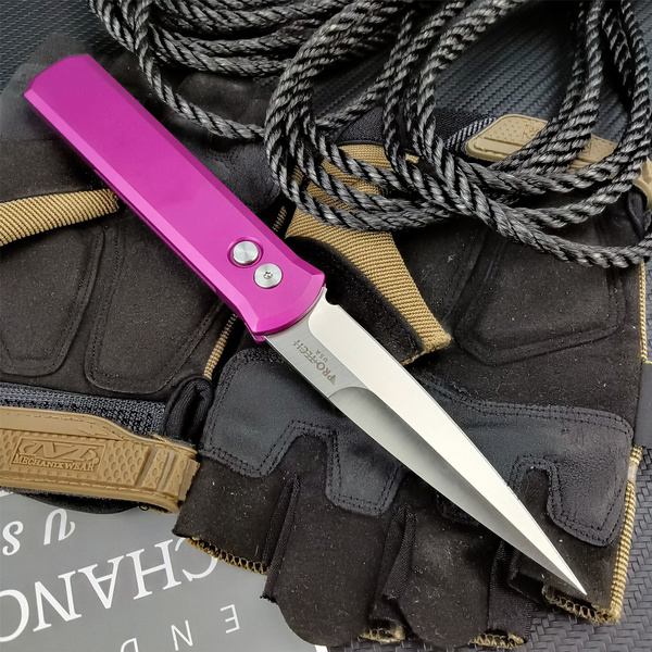 New PROTECH 920 godfather quick opening automatic folding pocket knife ...