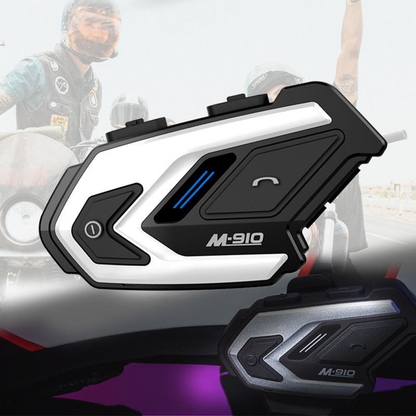 M910 Bluetooth Intercom Bluetooth Helmet Intercom System 1PCS ...