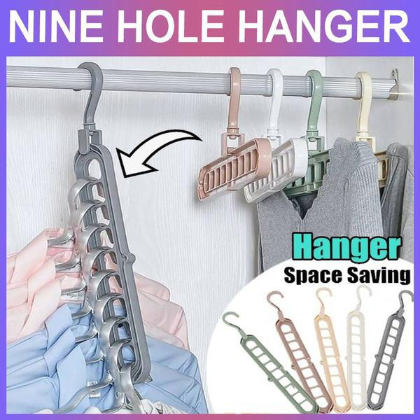 4/2/1 PCS Multi-port Support Circle Clothes Hanger Clothes Drying Rack ...
