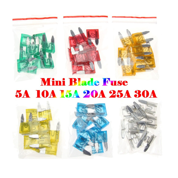 180/120/60PCS Mini Fuse Assortment Kit Auto Car Truck ATC Car Fuse ...