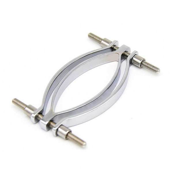 Adjustable Metal Labia Clip Vagina Speculum Clitoris Stimulator Fetish ...