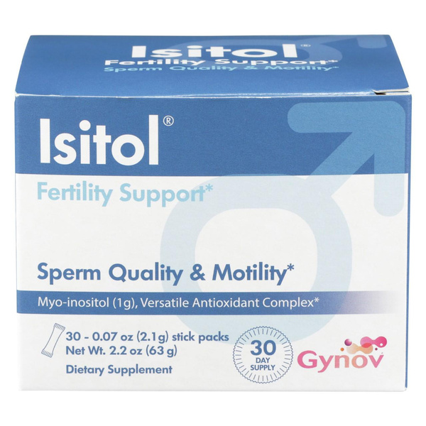 Isitol Fertility Support Dietary Supplement Sperm Quality & Motility ...