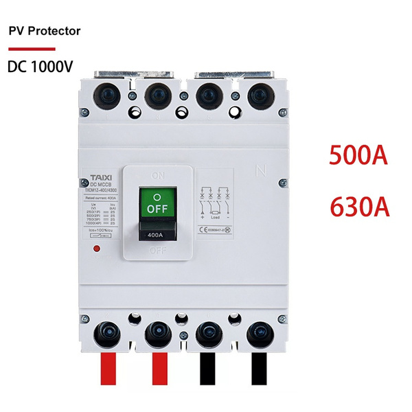 DIHOOL PV Disconnect Switch DC1000V 500A/630A 4Poles Molded Case ...