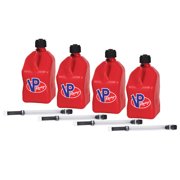 VP Racing Fuels 5.5 Gallon Motorsport Utility Jug and Deluxe Hose, Red ...