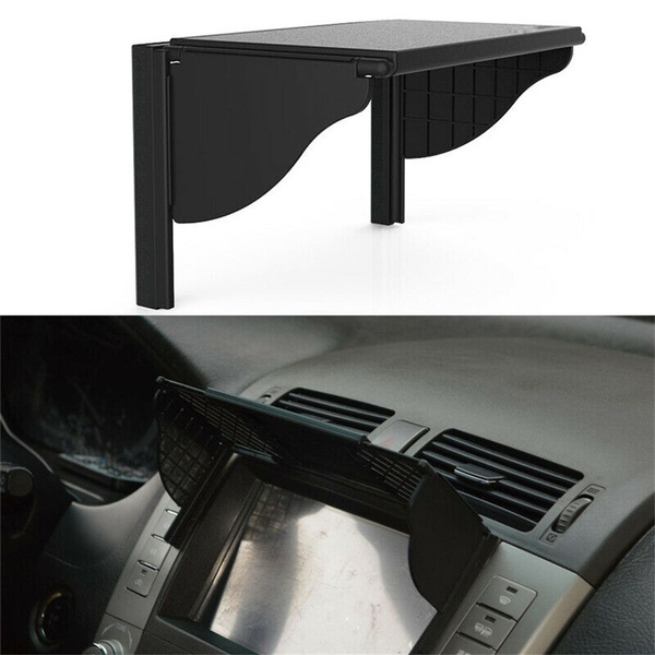 7/9/10 Inch Adjustable Car Screen Visor Sun Shade Radio GPS DVD MP5 ...