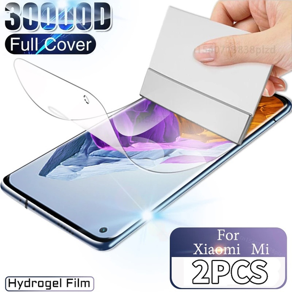 2PCS HD hydrogel screen protector full coverage of curved screen is ...