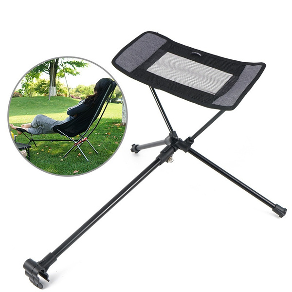Portable Folding Retractable Footrest Leg Rest Camping Chair Kit for ...