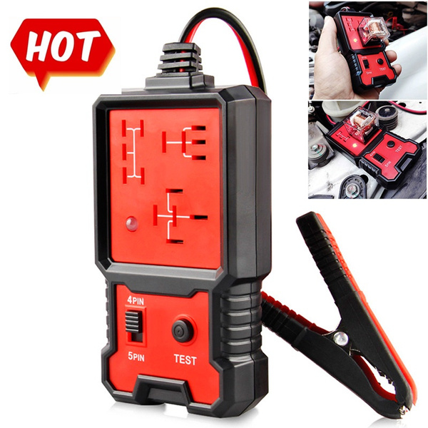 Automotive Electronic Relay Tester Car Battery Checker LED Indicator ...
