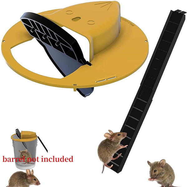 Bucket Lid Mouse Trap, Flip and Slide Rat Trap, Auto Reset Design ...