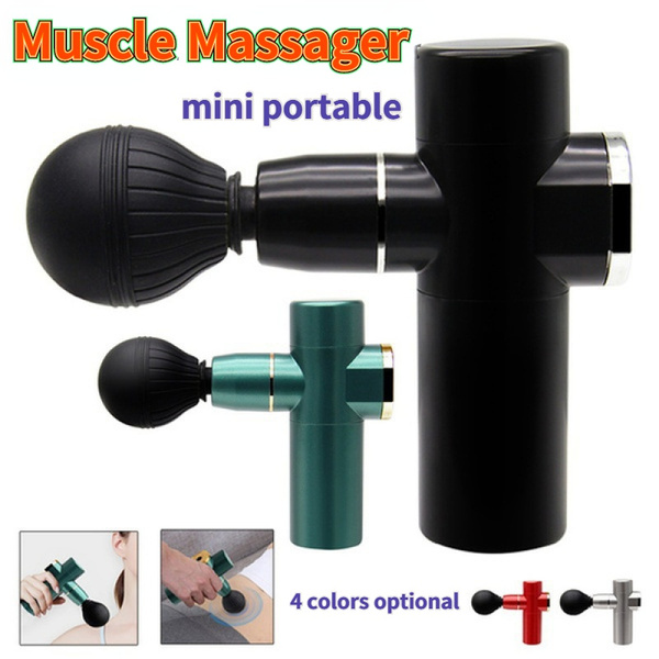New Upgraded 4 Gear Mini Massage Machine Vibrating Electric Fascia ...