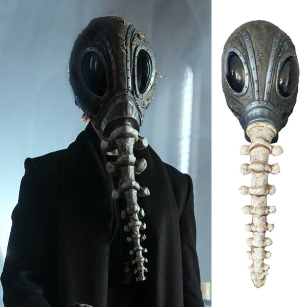 The Sandman Mask Helm Mascaras Halloween Steampunk Cyber Gas Helmet ...