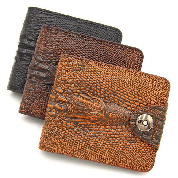 Crocodiile Wallets for Men- Ultra Slim Genuine Leather Mens Bifold ...