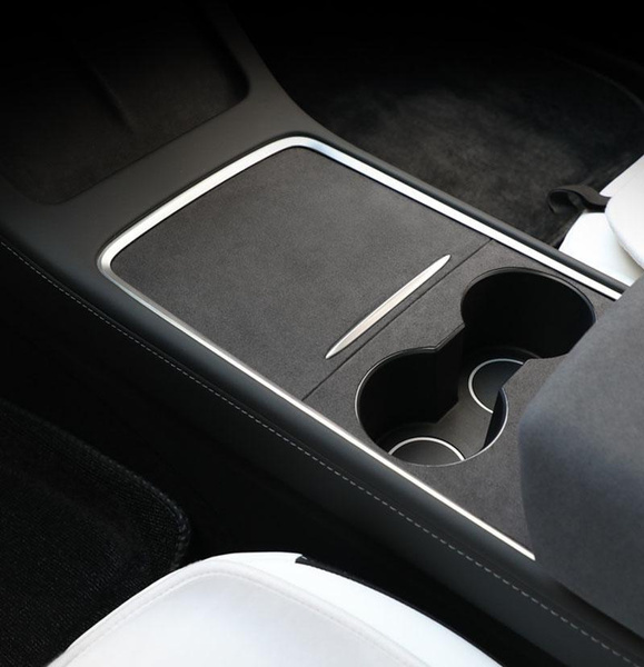 For Tesla Model 3 & Y 2021 2024 Center Console Patch Trim Decor Sticker ...