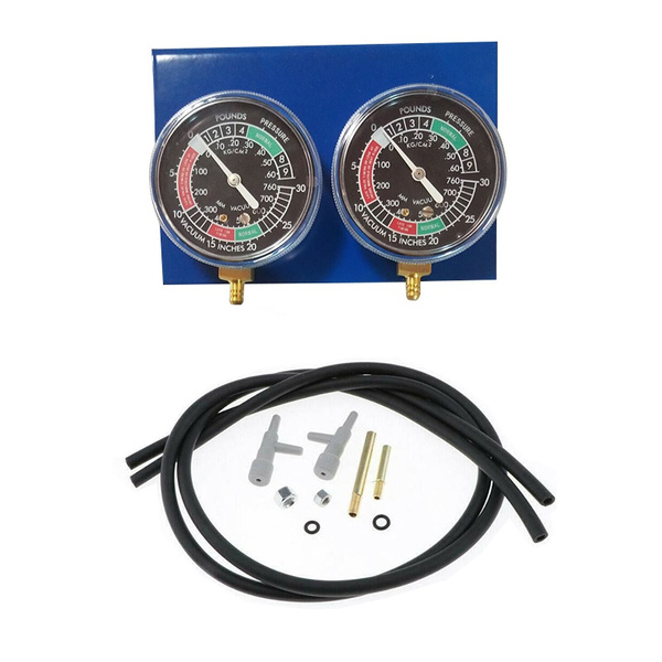 Motorcycle 2 Carburetor Synchronizer Tool Fuel Vacuum Gauge Balancer ...