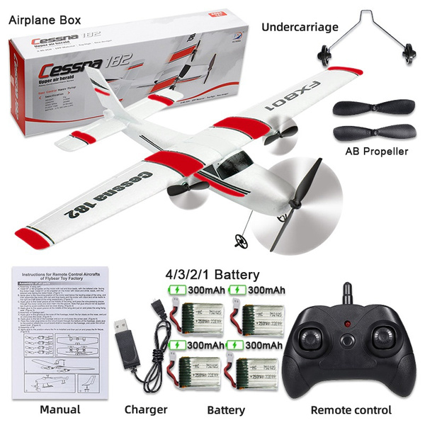 FX801 RC Airplane 2.4G Glider Drone Radio Control Fixed Wing EPP Plane ...