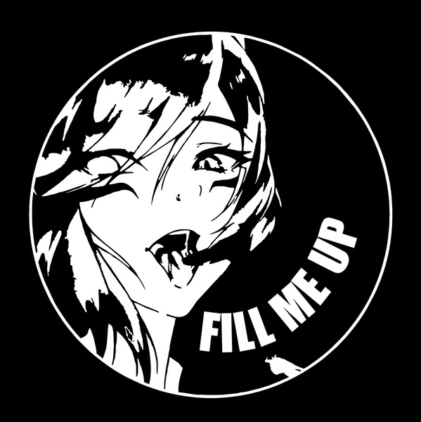 2pcs,5.9'' 15cm Fill Me Up Japanese Anime Girl Face Manga Decoration ...