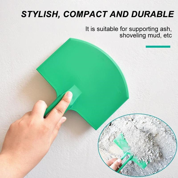 Arc-shaped Spatula Plastic Putty Knife for Patching Painting Trowel ...