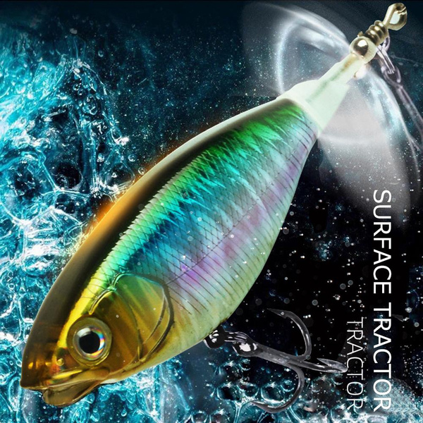 Whopper Plopper Fishing Lure 6.5g/12g Topwater Pencil Artificial Hard ...