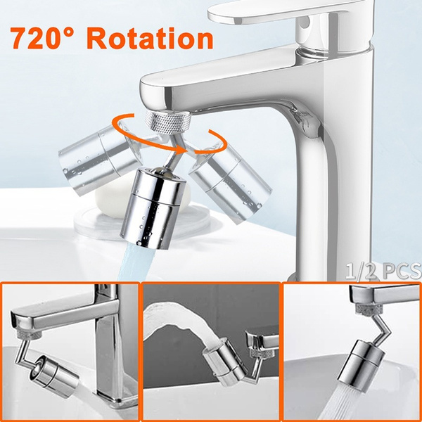 New Universal Faucet 720 Degree Rotating Tap Filter Tip Water Bubbler
