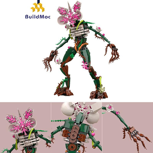 Buildmoc Stranger Things Demogorgon Orchid Monster MOC Set Building ...