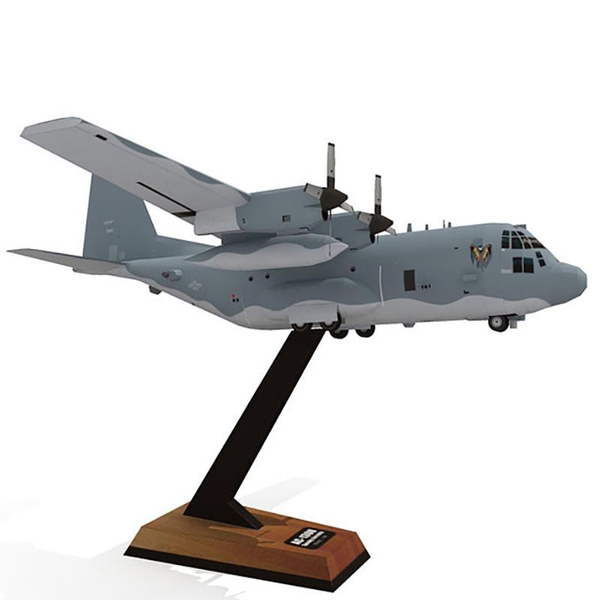 1:100 AC-130 Air Gunship Armed Ship Angel of Death Aerial Hell Aircraft ...
