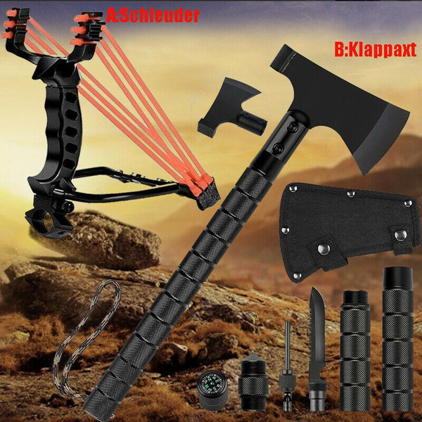 Axe Kit Survival Camping Outdoor Tactical Hunting Hatchet Hunting ...