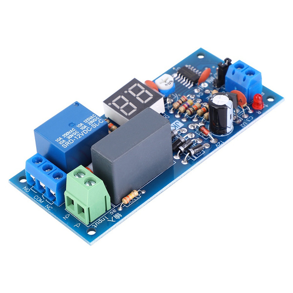 220V AC Delay Timer Relay Module Passive Delay Relay Module 1-99 ...