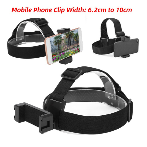 ABS Belt Mount Phone Holder Strap Mount Headband Holder With Mobile ...