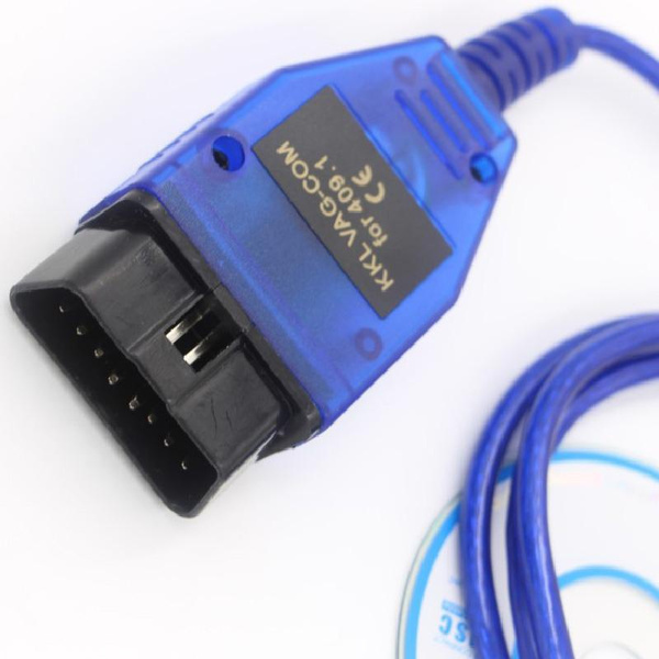 Car USB Vag-Com Interface Cable KKL VAG-COM 409.1 OBD2 II OBD ...