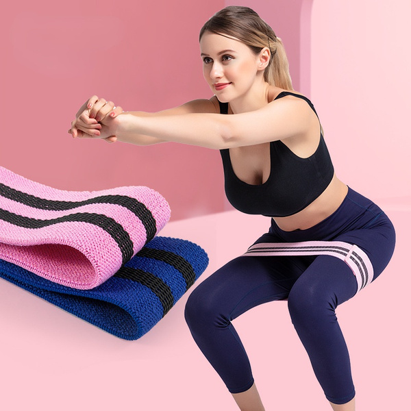 Yoga Squat Resistance Belt Buttocks Circle Elastic Belt Buttocks Circle ...