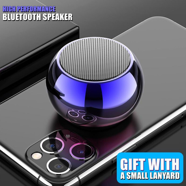 Mini Bluetooth Speaker with Mic Wireless Sound Box HiFi Music Cell ...