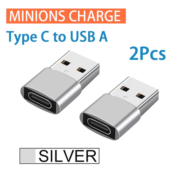 2Pcs USB To Type C OTG Adapter USB USB-C Male To Micro USB Type-c ...
