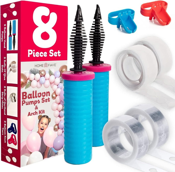 Balloon pump balloon Arch Kit, Hand Held Ballon Pump Inflater with ...