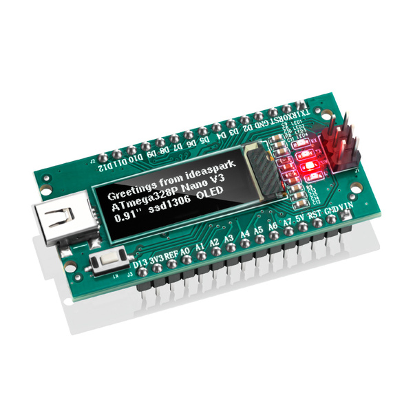 Arduino Nano V3.0,Nano Board ATmega328P CH340 Micro Controller Built-in ...