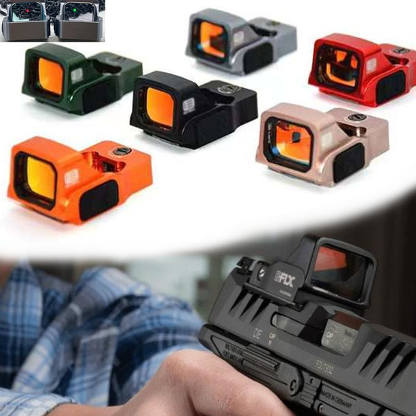 MINI Green/Red Dot Sight Collimator Reflex Sight 3 MOA Glock mount ...