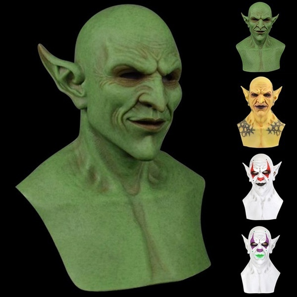 Halloween Horror Devil Clown Vampire Mask Goblins Cosplay Mask ...