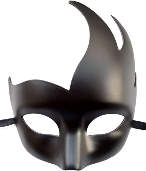 Men's Masquerade Mask Vintage Venetian Checkered Musical Party Mardi ...