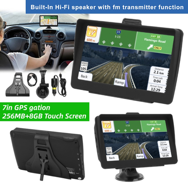 GPS Navigation For Car Truck GPS Navigation System 2022 Map 7 Inch Touchscreen Car GPS Navigator ...