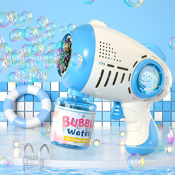 2022 Astronaut Bubble Machine for Children Automatic Bazooka Bubble Gun ...