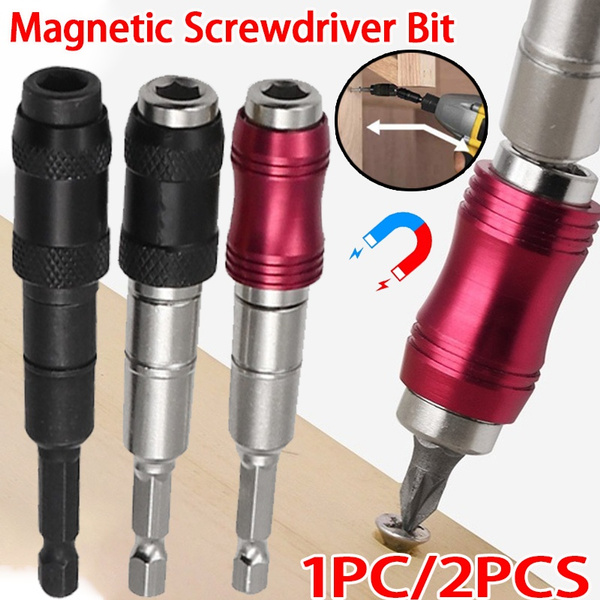 1PC/2PCS Swivel Screw Drill Accessory 1/4" Hexagon Magnetic Rotary ...