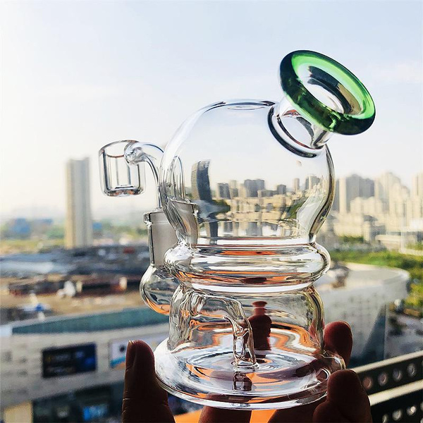 Protable Oil Rigs Glass Water Pipe Dab Rigs Glass Hookah Smoking ...