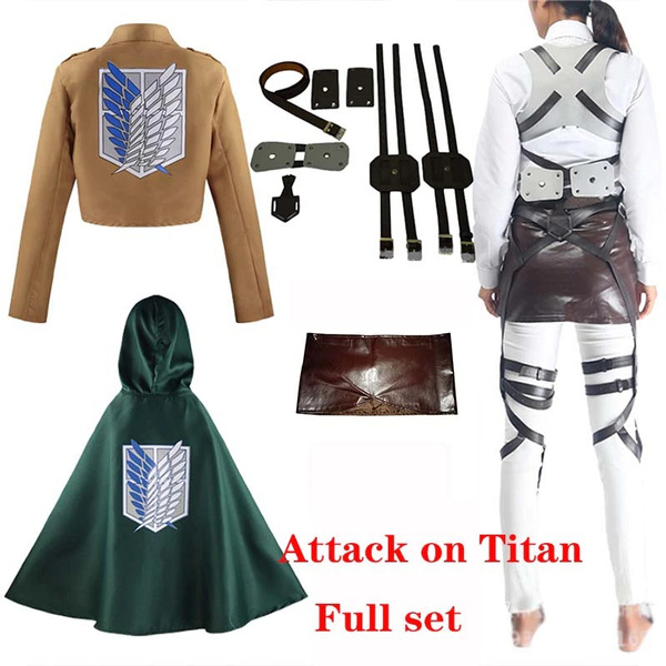 Cosplay Anime Attack on Titan Shingeki No Kyojin Cosplay Costume Recon ...