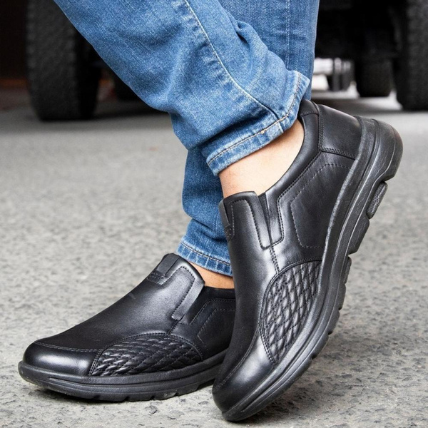 Anatomical Sole Genuine Leather Hallux Valgus Men's Shoes Suitable for ...