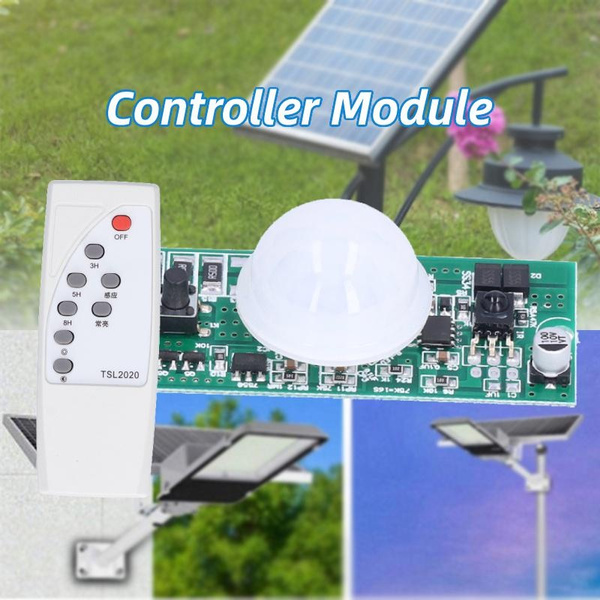 3.2V 3.7V Remote Control + Human Body Induction Solar Light Circuit ...