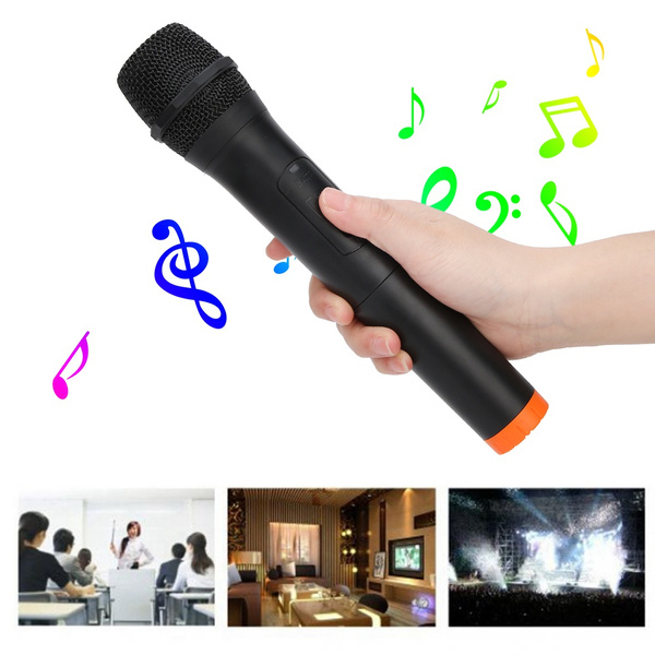 Professional Handheld VHF Wireless Microphone USB Reception Mic | Wish