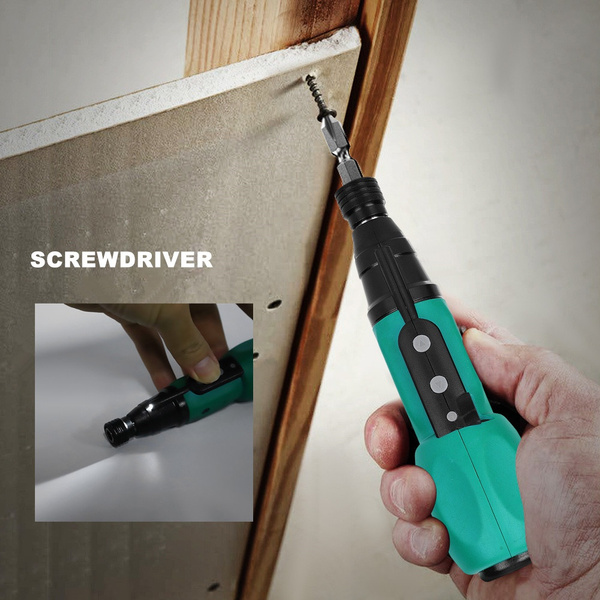USB Mini Handheld Electric Screwdriver Drill Kit DIY Power Tool For ...