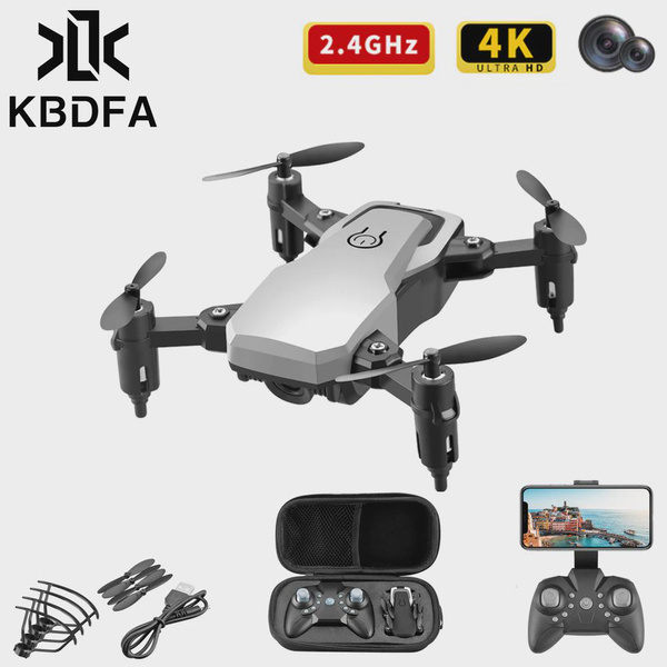 Mini Drone Dual Camera With 4K Headless One Key Return Foldable ...