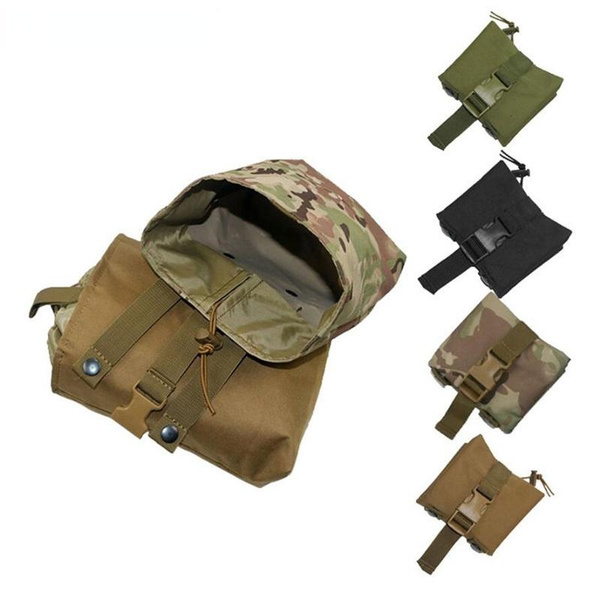 Tactical Molle Dump Drop Pouch Magazine Pouch Pocket Hunting Recovery ...
