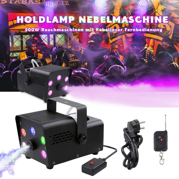 700W LED fog machine with RGB 3-in-1 8LED stage colour spray equipment ...