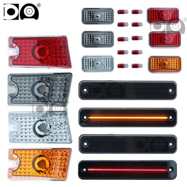 14 pcs Top light and side light Special lights For Hummer H2 2003-2009 ...